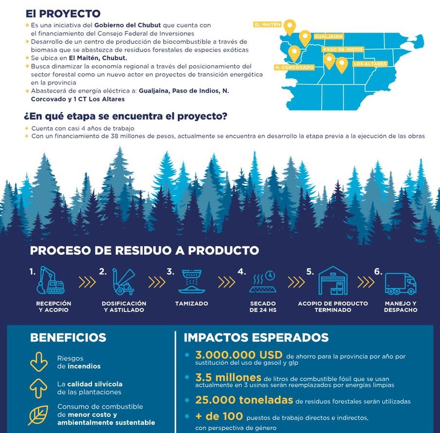 Biomasa Forestal: El centro de producción de biocombustibles que ...