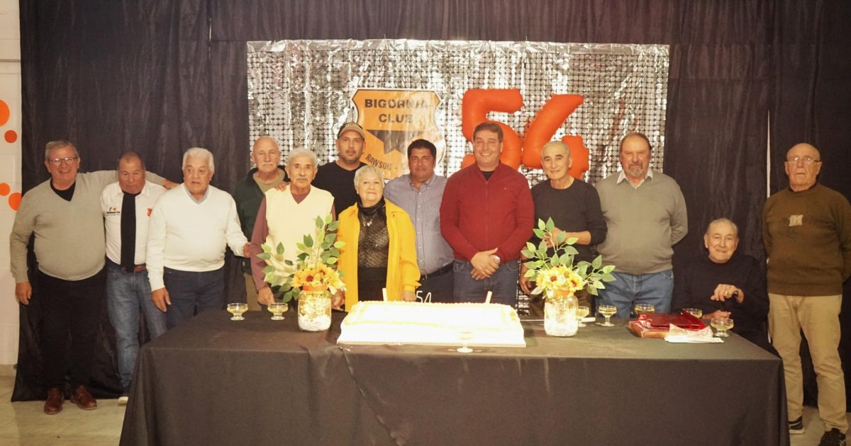 Biss en el 54° aniversario de Bigornia: “No es solo un club deportivo ...