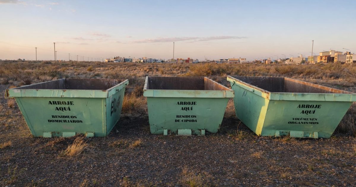 Rawson: El municipio reubicó volquetes del programa “Eco Capital” en un ...